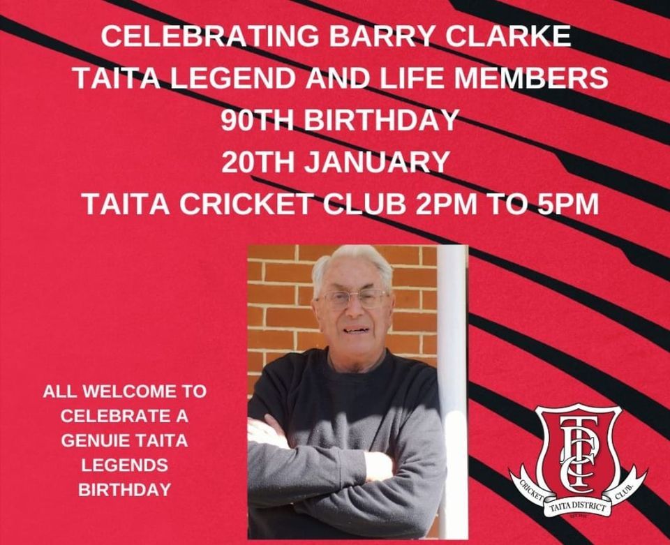 BARRY CLARKE 90TH BIRTHDAY CELEBRATION, Fraser Park Sportsville, Lower ...