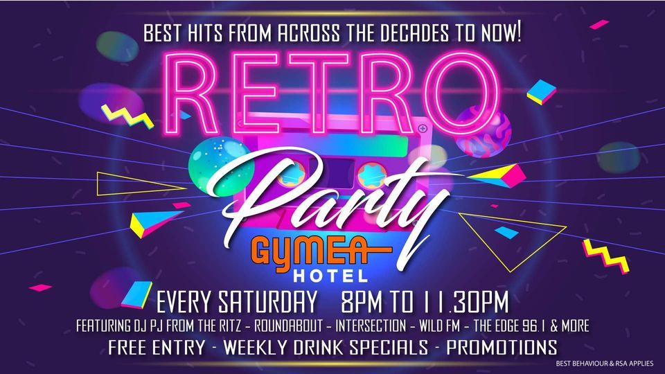 DJ PJ Presents: Saturday Night Retro Night Ft. Jackify @ Gymea Hotel ...
