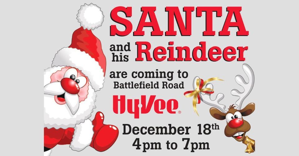 Visit with Santa and his Reindeer, 1720 W Battlefield Rd Springfield ...