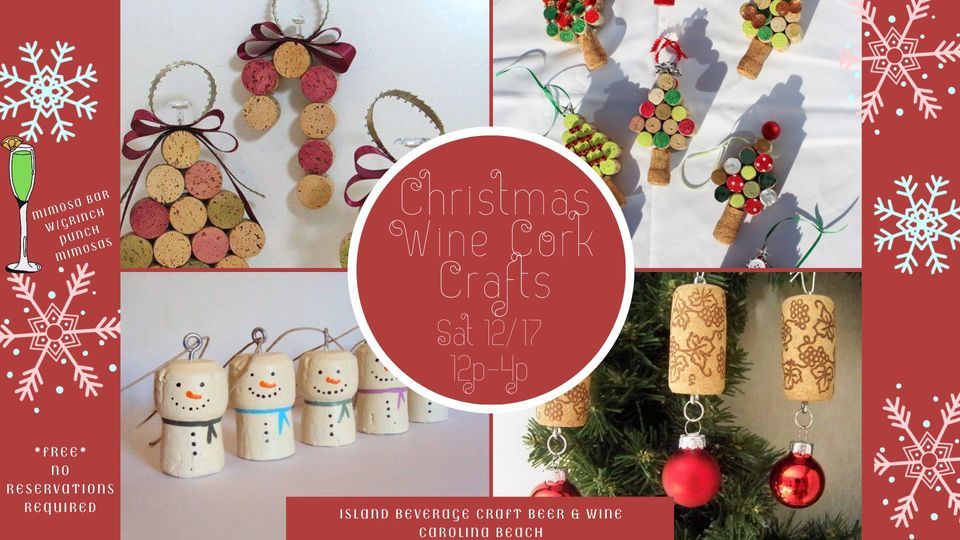 Christmas Wine Cork Crafts, 1206 N Lake Park Blvd, Unit C Carolina ...