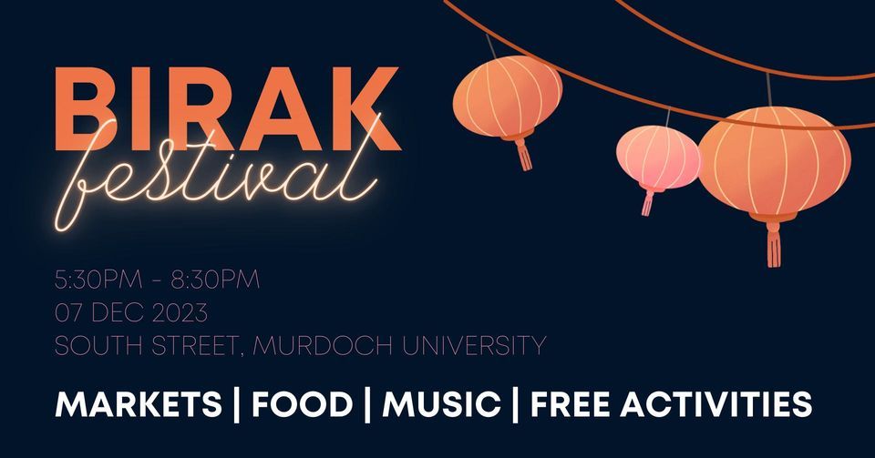 Birak Festival 2023, Murdoch University, Hope Valley, 7 December 2023 ...