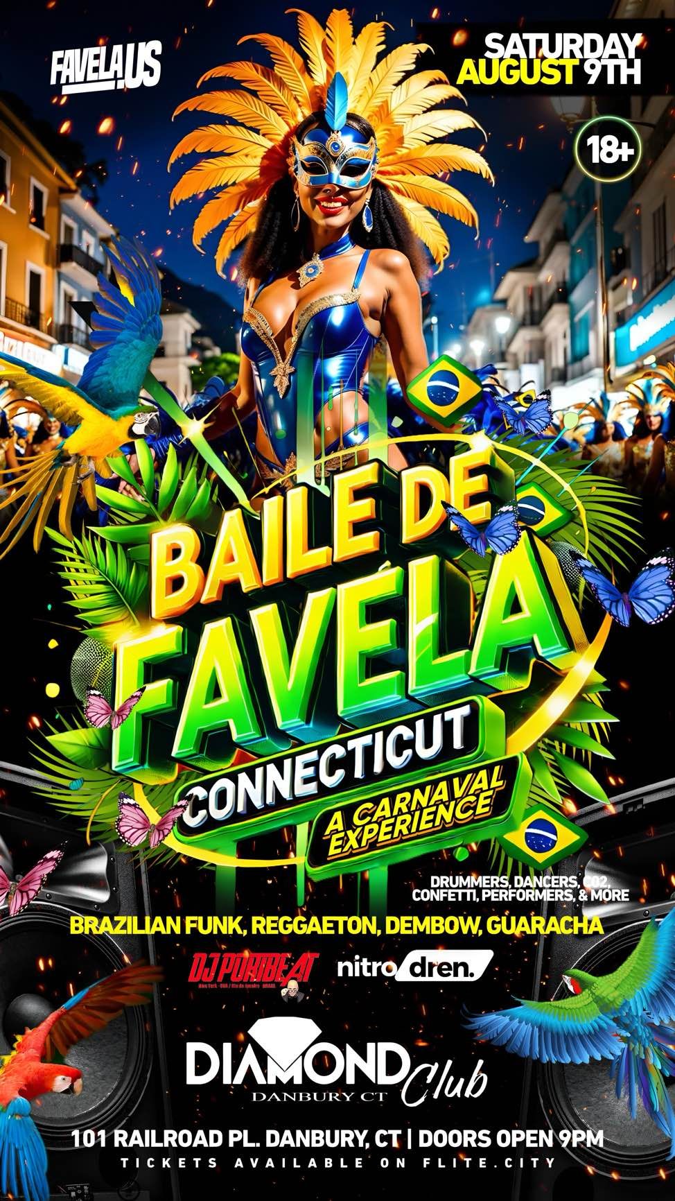 Baile De Favela at Brooklyn Bowl Philadelphia, Brooklyn Bowl ...