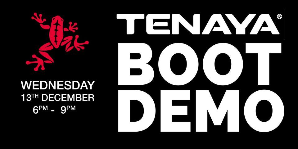 TENAYA BOOT DEMO, The Boardroom Climbing, Chester, 13 December 2023 ...