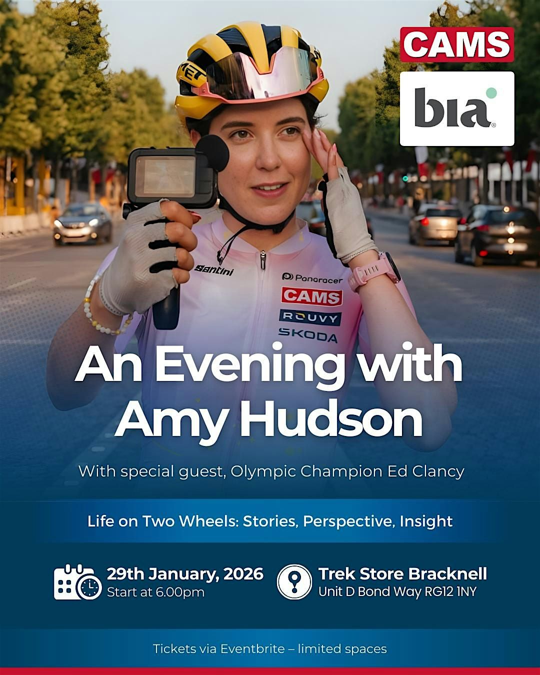 An Evening With Amy, Trek Bicycle Bracknell, 29 January 2026 | AllEvents