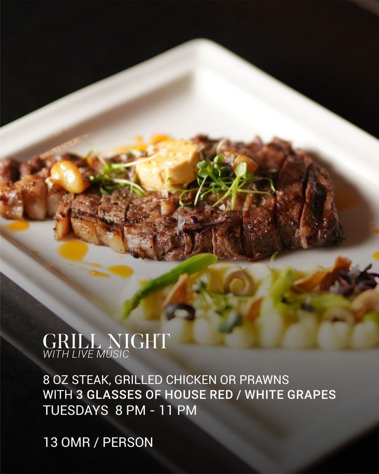 Grill Night, Opera Galleria, Muscat, 12 December 2023 | AllEvents