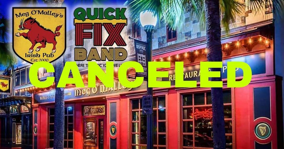 Quick Fix at Meg OMalleys, Meg O'Malleys, Melbourne, 9 June to 10 June ...