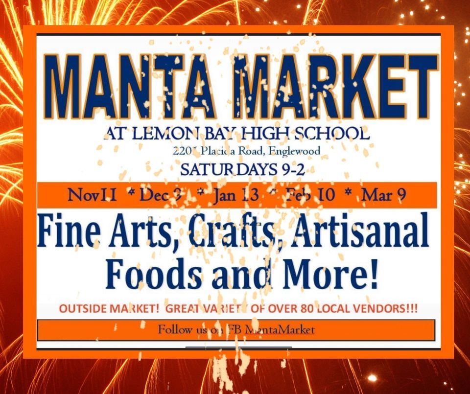 Manta Market , Lemon Bay High School, Englewood, 13 January 2024 ...