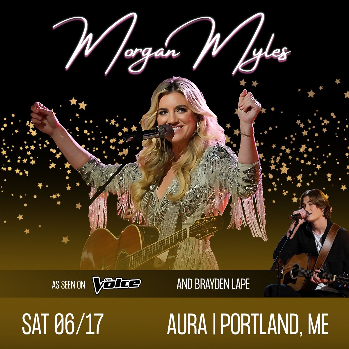 Morgan Myles at Capital One Hall, Capital One Hall, Tysons, 21 March ...