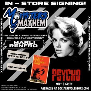 Marli Renfro (Psycho) In-Store Meet & Greet, Wonderland of the Americas ...