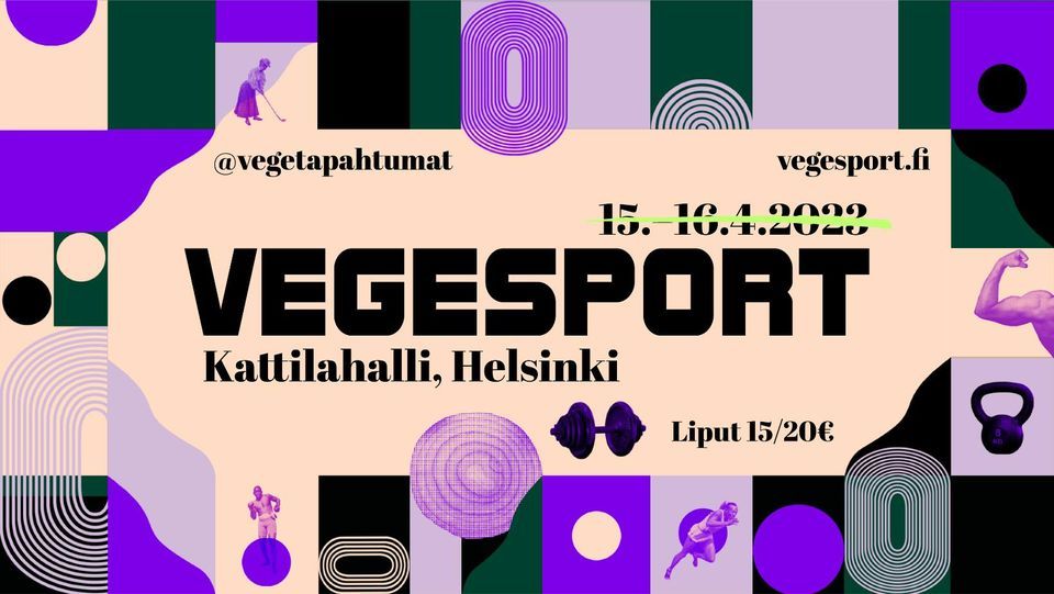 VegeSport 2023, Kattilahalli, Helsinki, 15 April 2023 | AllEvents.in