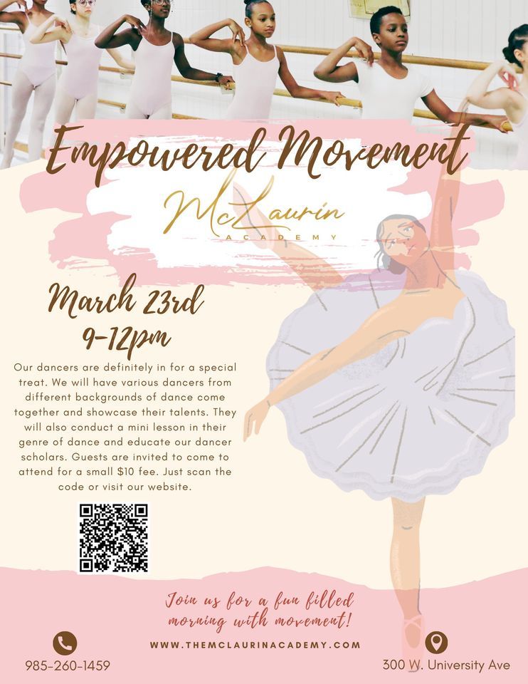 A Dancers Empowered Movement! , Louisiana Ballroom, Hammond, 23 March 2024 | AllEvents.in
