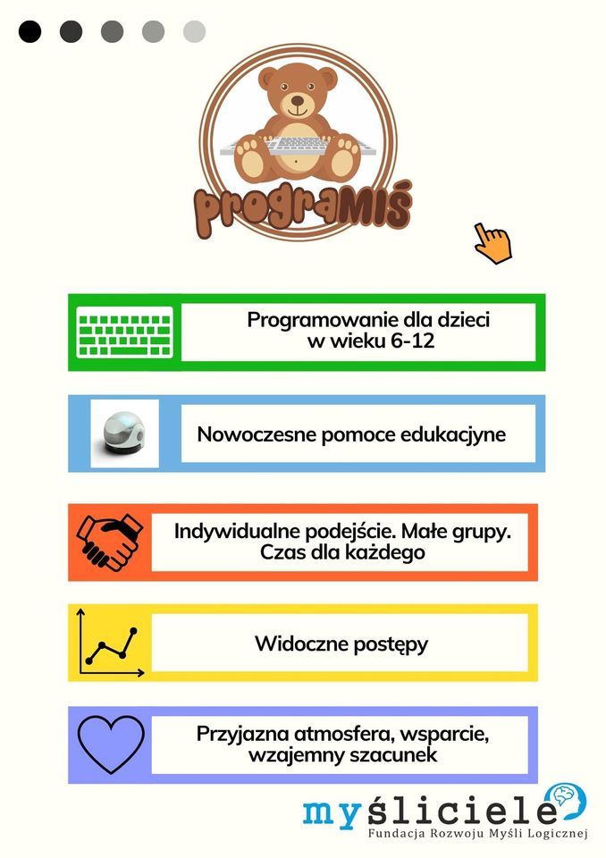 PrograMIŚ - programowanie dla dzieci (różne grupy 6-12 lat), Przystań ...