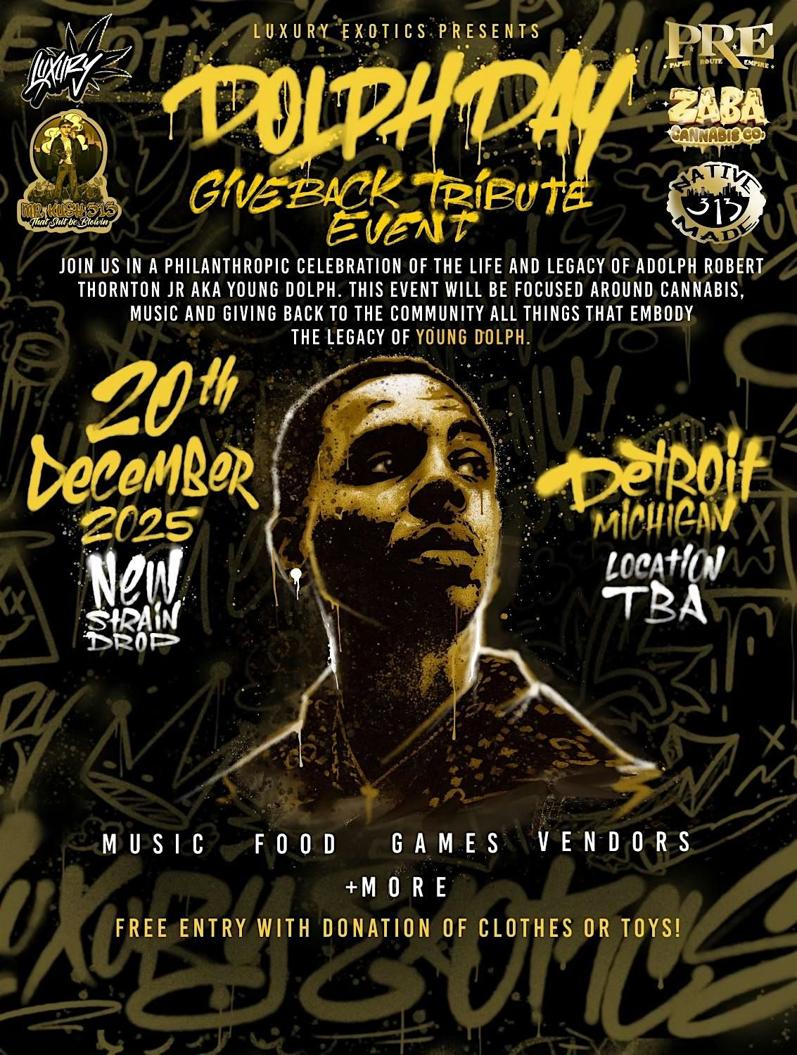 Dolph Day Det 2025, Detroit, 20 December 2025 | AllEvents