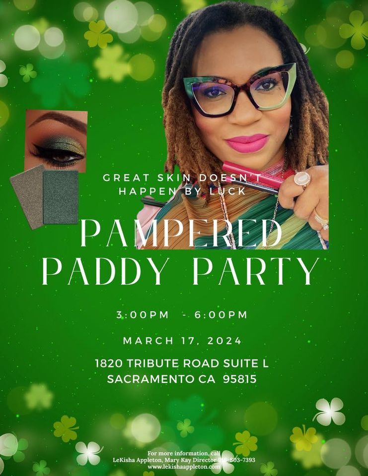 Pampered Paddy Party, 1820 Tribute rd Suite L Sacramento, 95815 , 17 ...