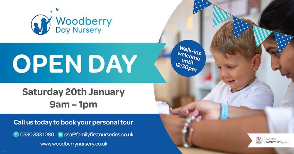 Open Day at Woodberry Peartree Day Nursery , Woodberry Day Nursery ...