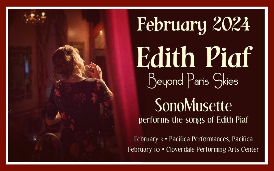 SonoMusette at Pacifica Performances, Pacifica Performances, February 3 ...