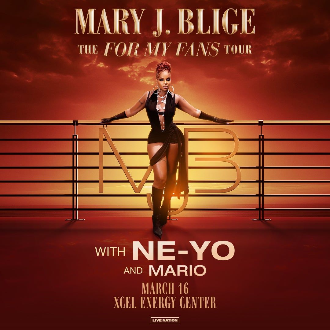 Mary J. Blige with Ne-Yo and Mario, Wells Fargo Center, Philadelphia ...