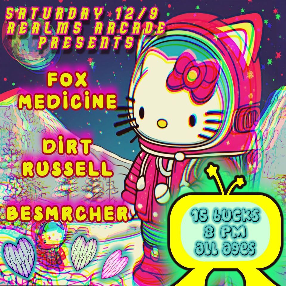 Fox Medicine - Dirt Russell - Besmrcher, Realms, Boise, 9 December 2023 ...