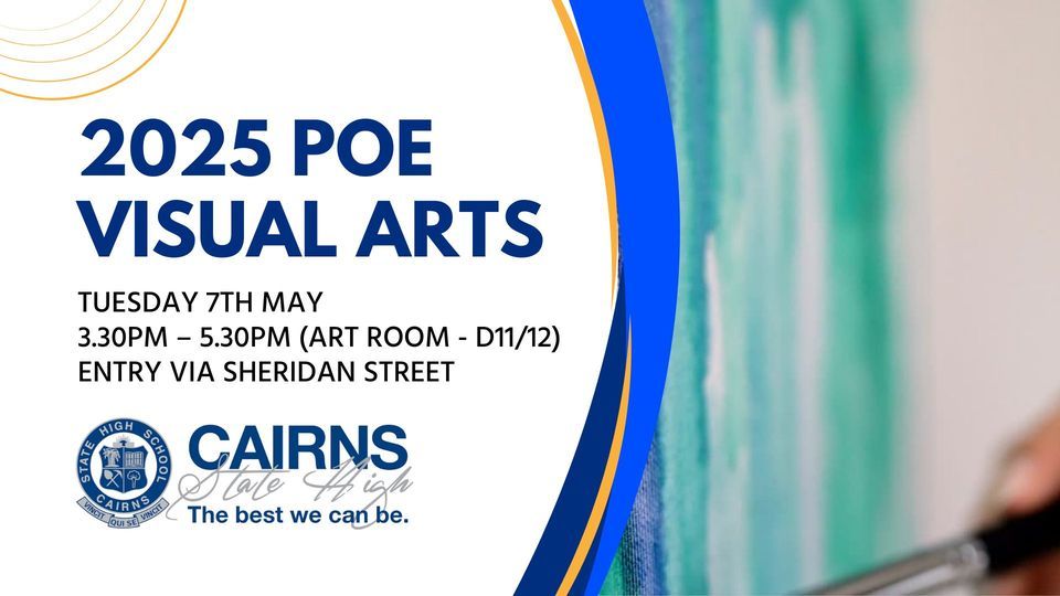 POE Visual Arts (Year 7 2025), Cnr Sheridan & Upward Streets, Cairns ...