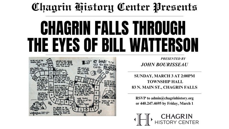 Chagrin Falls Through the Eyes of Bill Watterson, Township Hall, 83 N ...