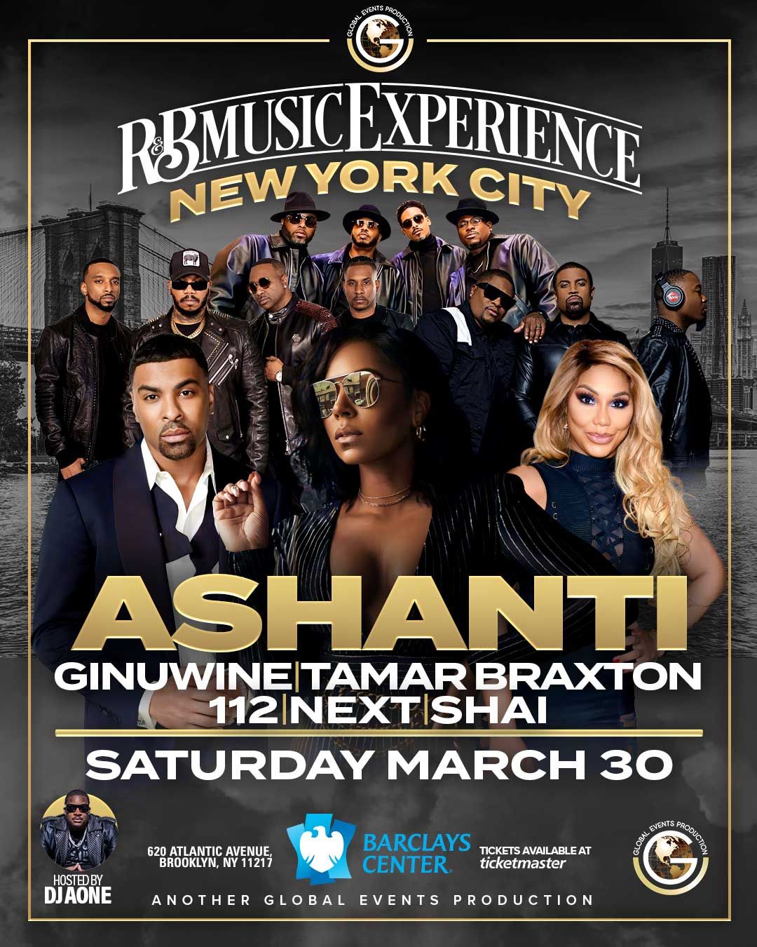 R&B Music Experience - Ashanti, Barclays Center, Brooklyn | AllEvents.in
