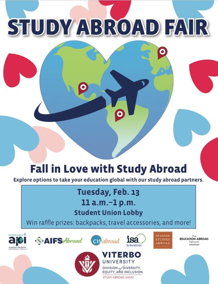 Study Abroad Fair , 900 Viterbo University, La Crosse, Wisconsin, États-Unis, 13 February 2024 ...