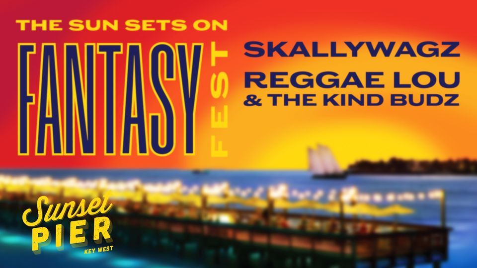 The Sun Sets on Fantasy Fest - FREE Concert with Reggae Lou & The Kind ...