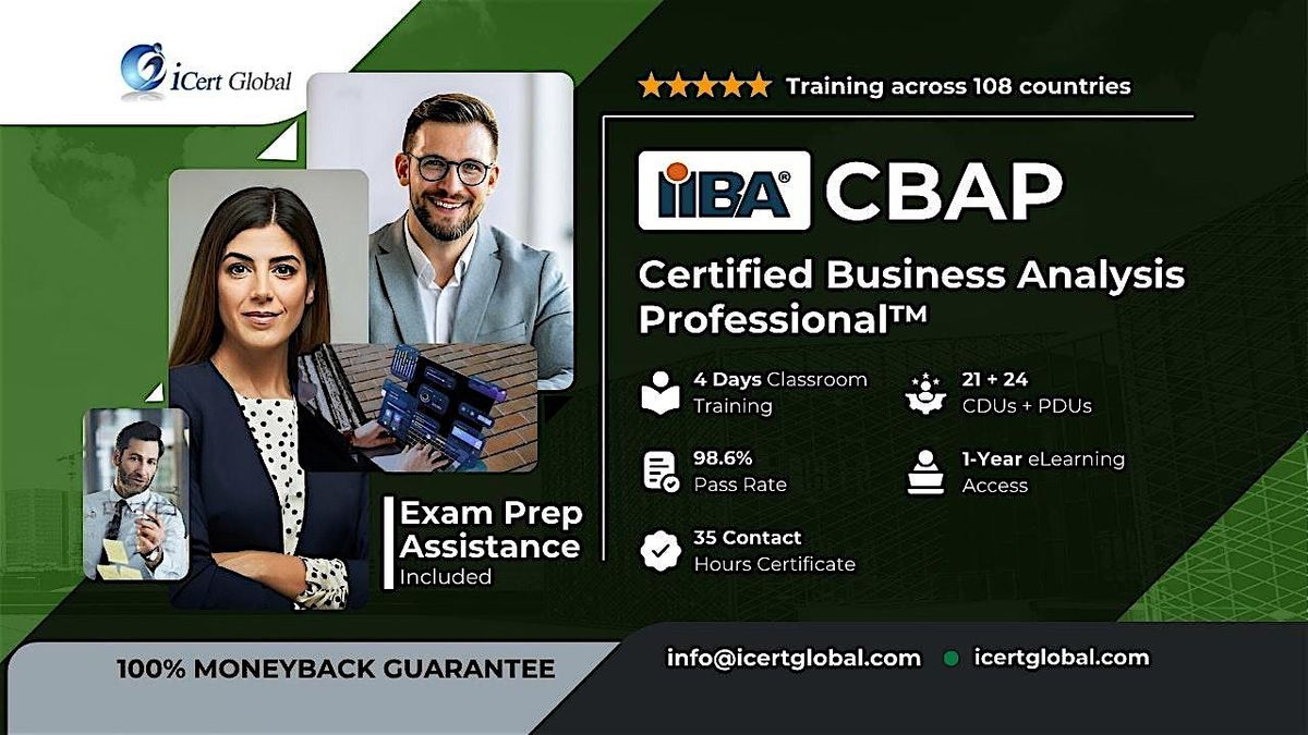 Business Analytics Weekend (CBAP) Training in Moreno Valley, CA, 473 E ...