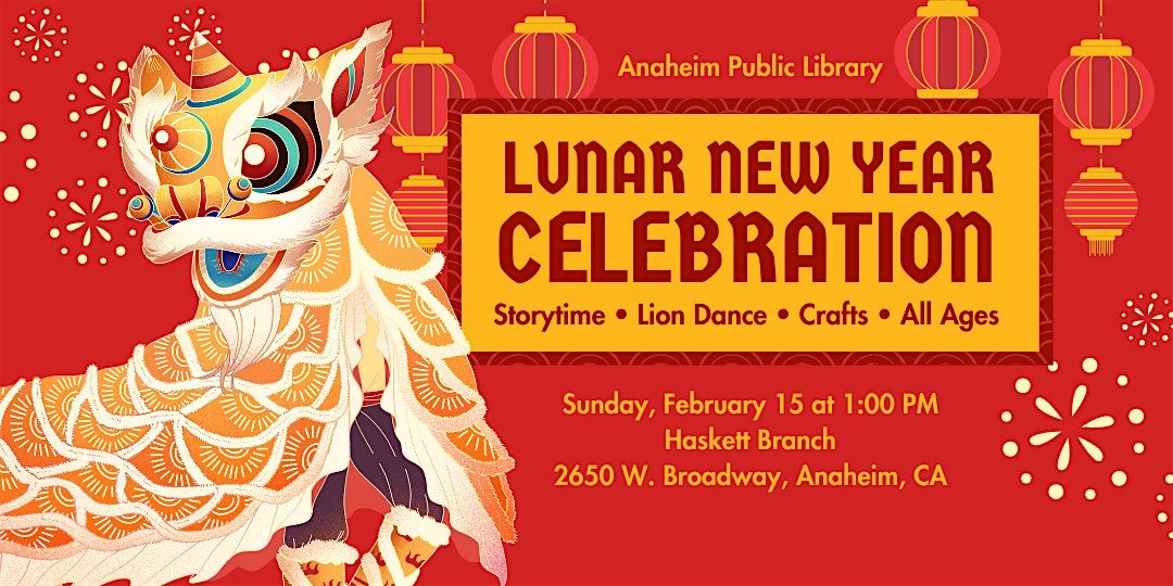 Lunar New Year Celebration at Haskett Branch, Haskett Branch Library ...