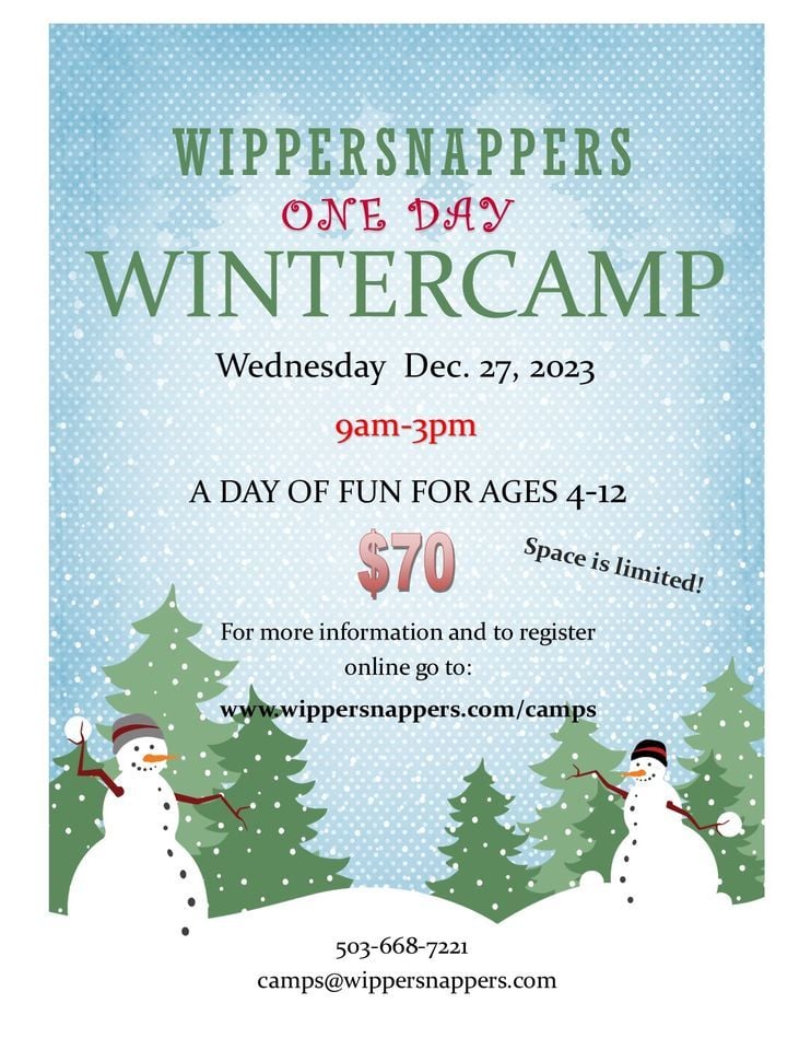 Winter Day Camp, Wippersnappers, Sandy, December 27 2023 | AllEvents.in