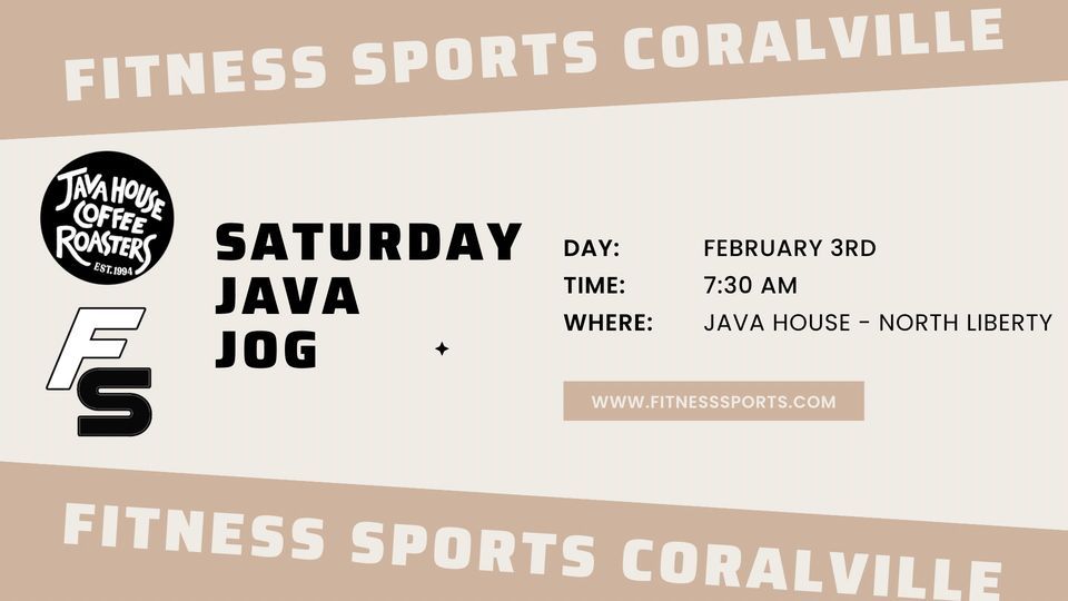 Saturday Java Jog, Java House, North Liberty, 3 February 2024 | AllEvents