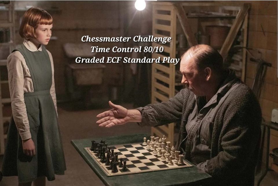 Chessmaster Challenge 80 Minute + 10 sec increments Tournament. Graded for Standard Play. Round ...