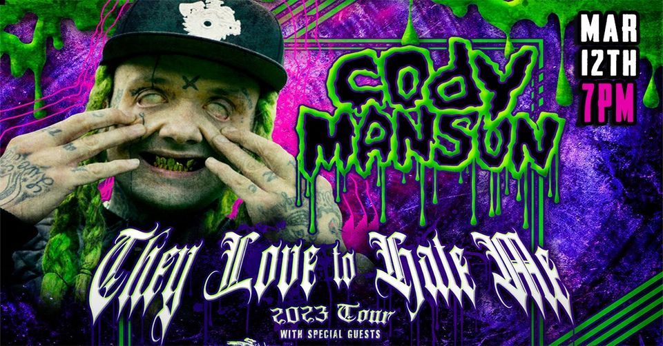 Cody Manson, ITzo K, Disconnected, Frank Blanco and more, The Forge ...