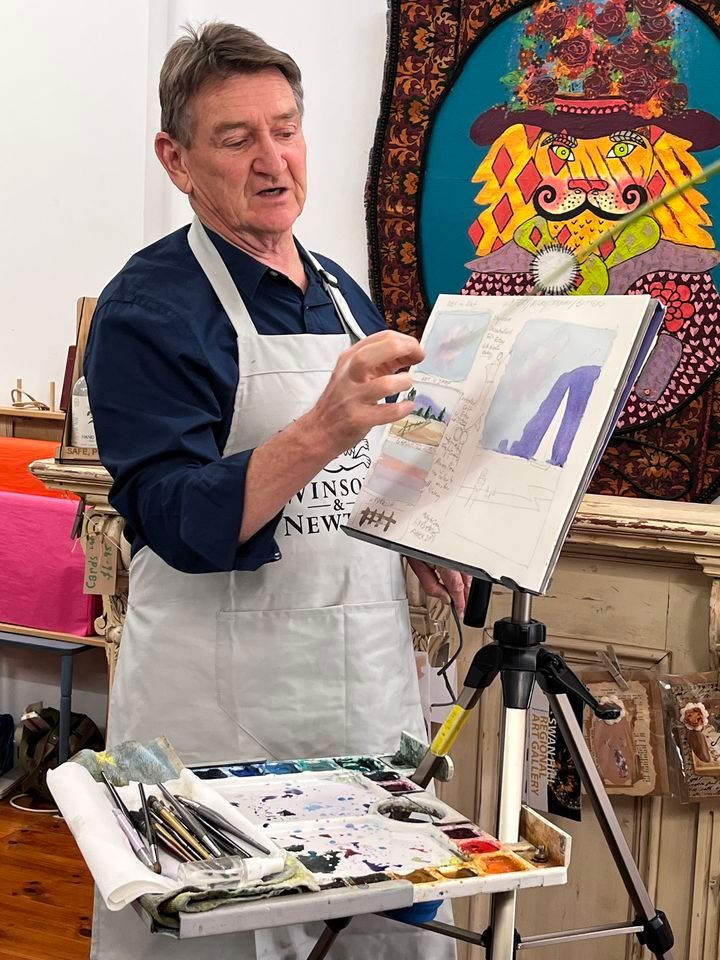 Masterclass in Watercolour with Terry Jarvis, The Dandy Lion Studio ...