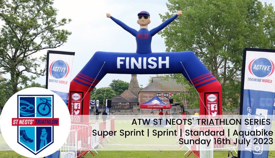 ATW St Neots Triathlon - Race 2, Regatta Meadow, St Neots, July 16 2023 ...