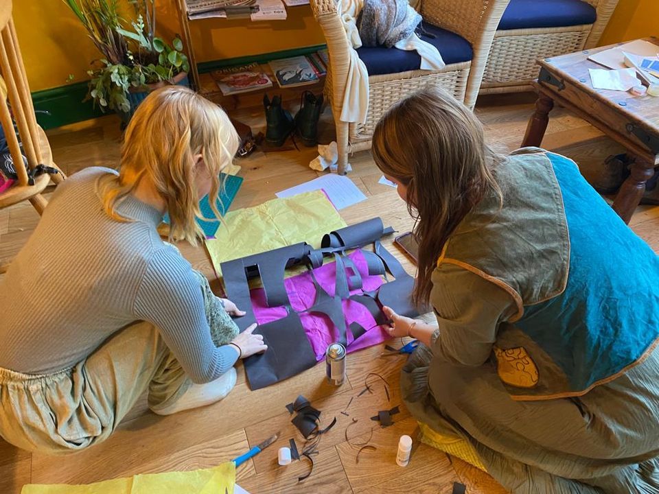 Window Wanderland Workshop at Make:Shed, The Welsh Mill Hub, Frome, 22 ...