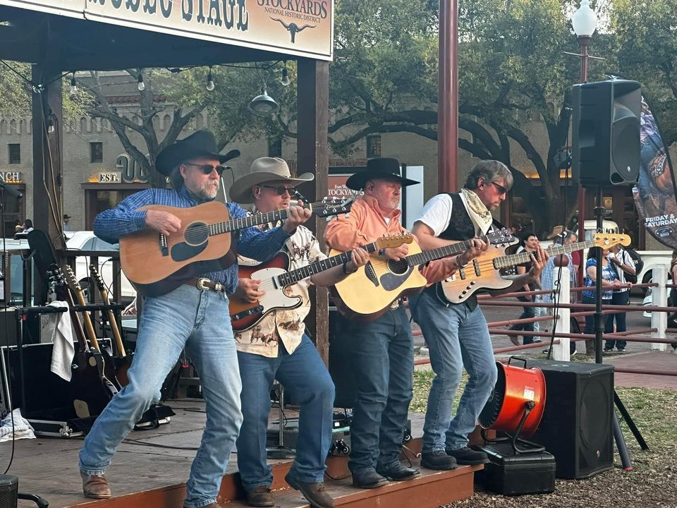The four horsemen at Shuck Me - Denton, Shuck Me Denton, Texas, 12 May ...