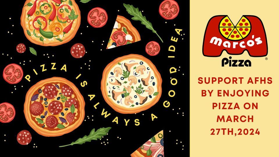 Marcos Pizza Fundraiser, Marco's Pizza (4885 Princeton Road, Liberty ...