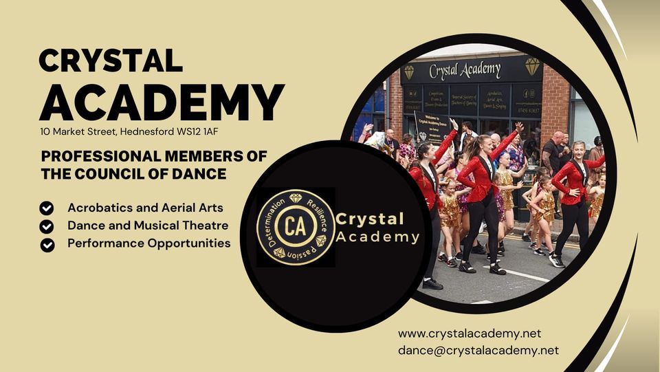 February Half-Term Workshops, Crystal Academy: Aerial Arts & Dance ...