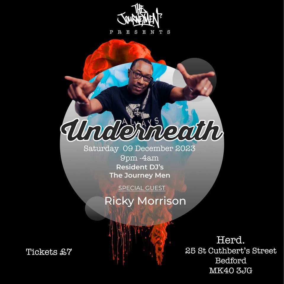 Underneath With Ricky Morrison & TheJourney Men, Herd, St Neots, 9 ...