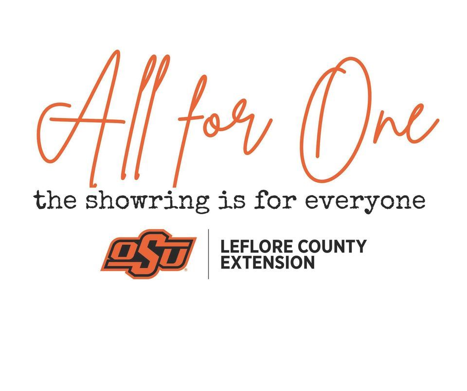 All for One special needs livestock show , LeFlore County Fairgrounds ...