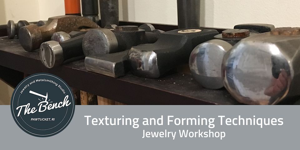 Stamping, Texturing and Forming - Jewelry Workshop, 560 Mineral Spring ...