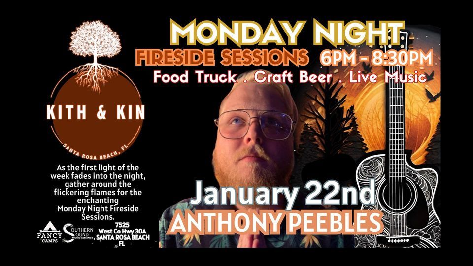 Fireside Sessions with Anthony Peebles, Kith + Kin Coffee, Santa Rosa ...