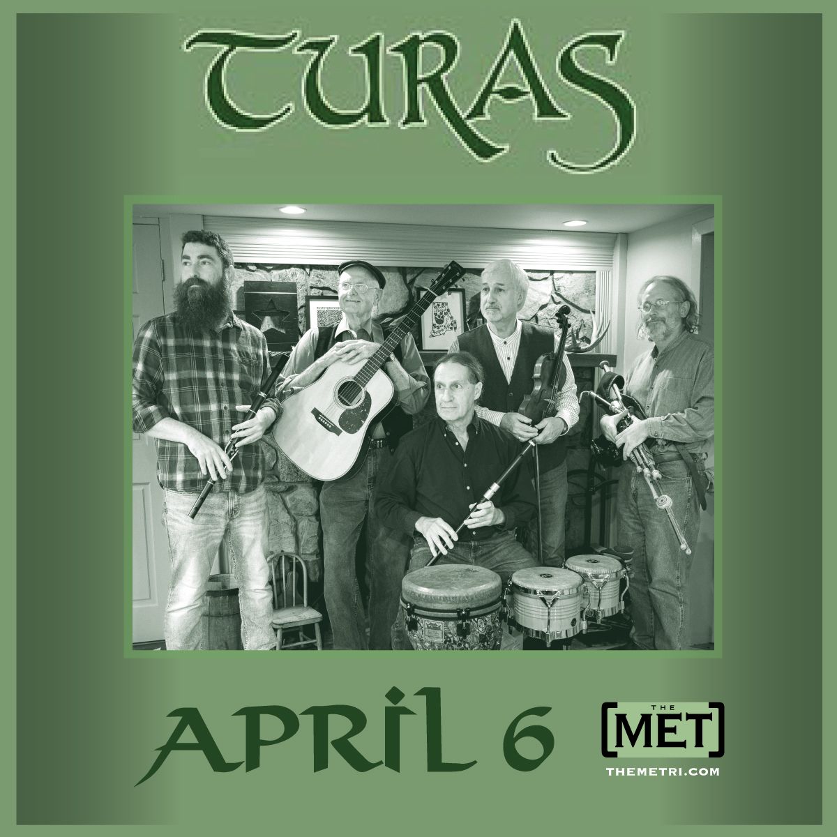 Turas at The MET - Pawtucket, The MET - Pawtucket, 6 April 2025 | AllEvents