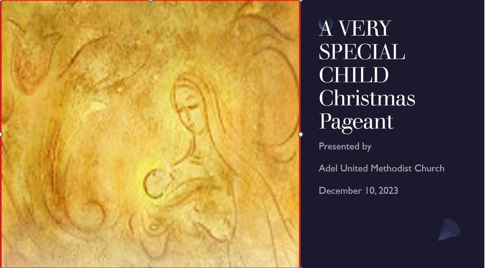 Childrens Christmas Progam, Adel United Methodist Church, December 10 ...
