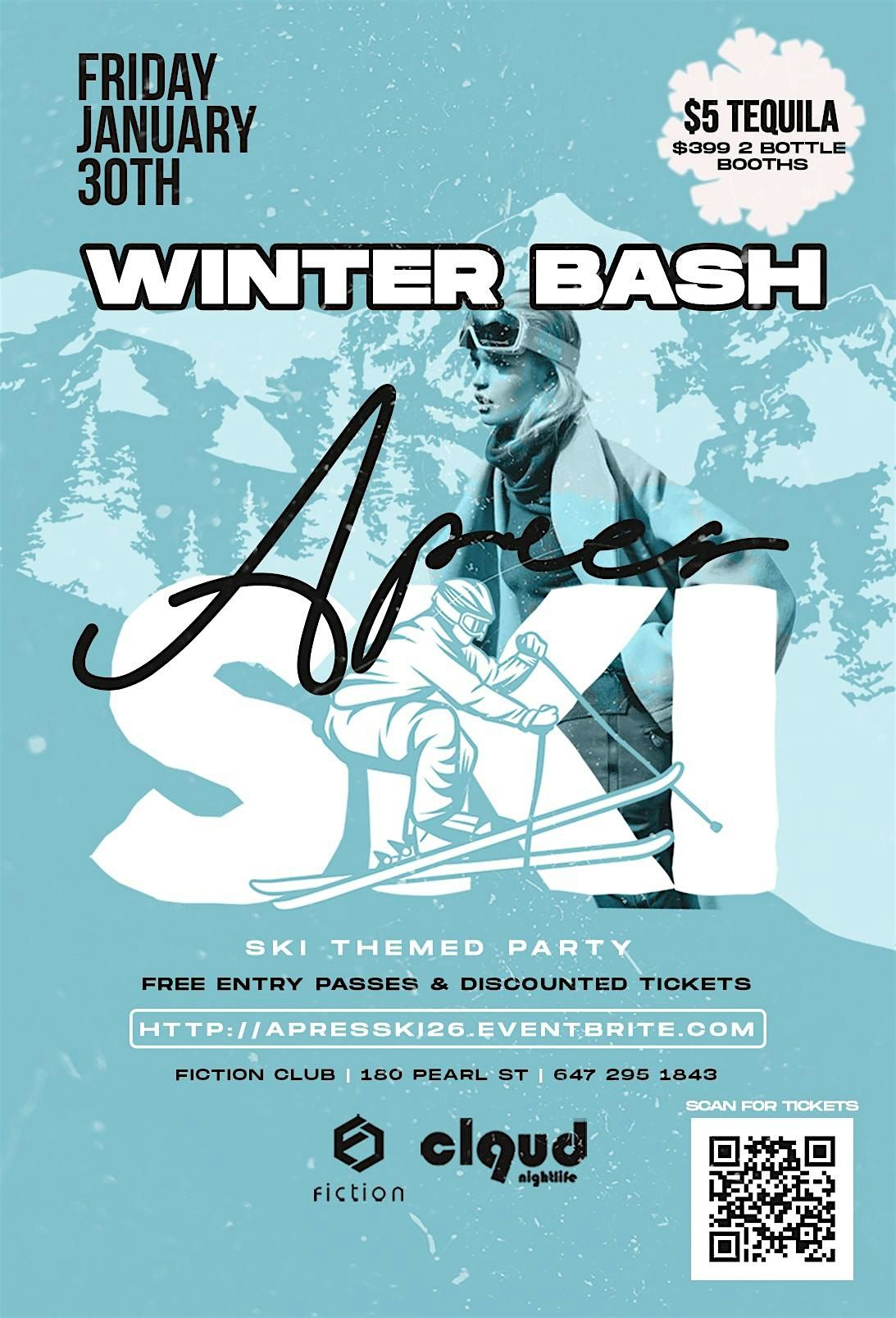 GEORGE BROWN WINTER BASH - APRES SKI @ FICTION | FRI JAN 30 | 18+ FREE ...