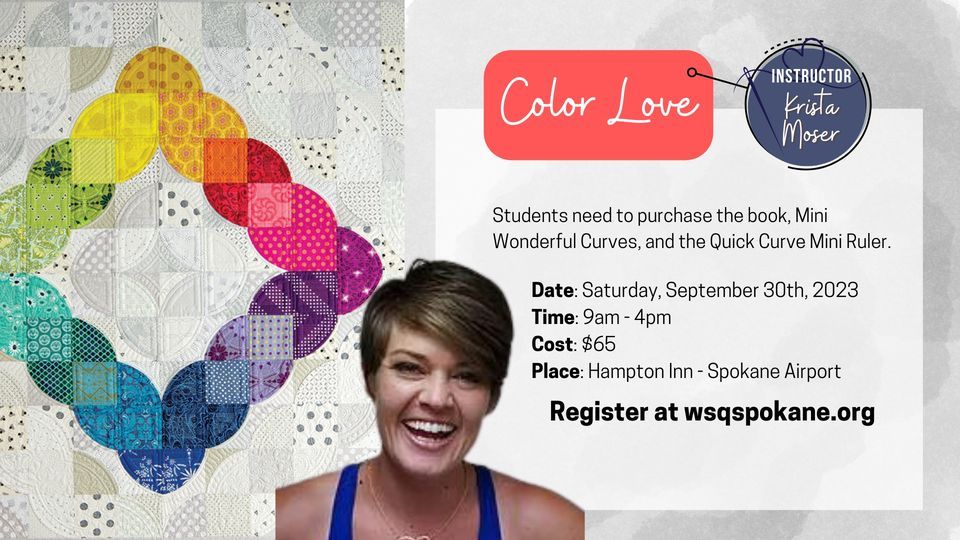 Krista Moser: Color Love, Hampton Inn | Spokane Airport, September 30 ...