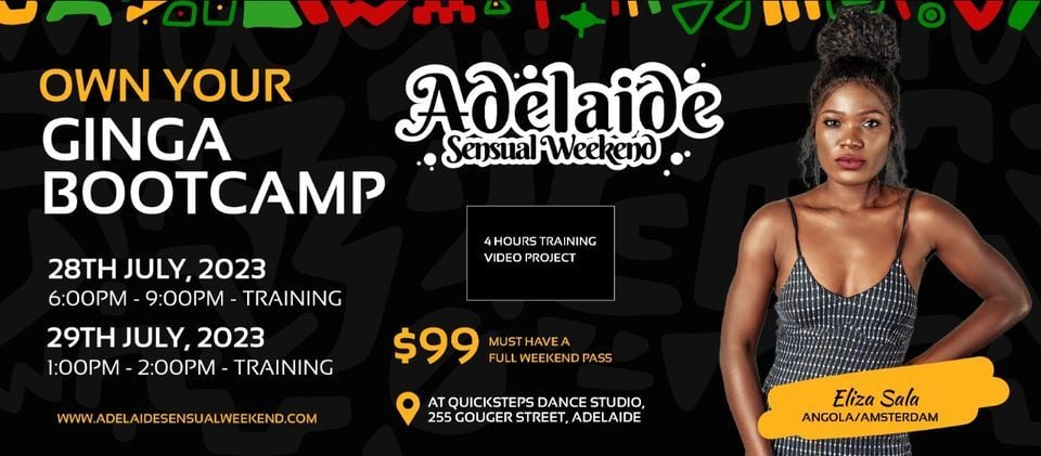 ASW Own Your Ginga Bootcamp With Eliza Sala (Angola/Amstredam), QuickSteps Dance / Club / Studio ...