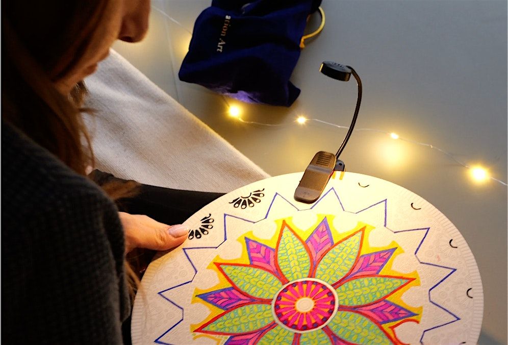 Mandala Painting & Live Handpan Music in London – May 22, 2026 | AllEvents