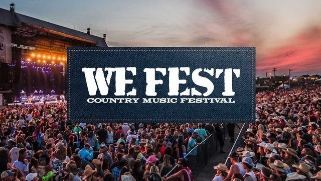 WE Fest Country Music Festival, Soo Pass Ranch, Detroit Lakes, 7 August ...